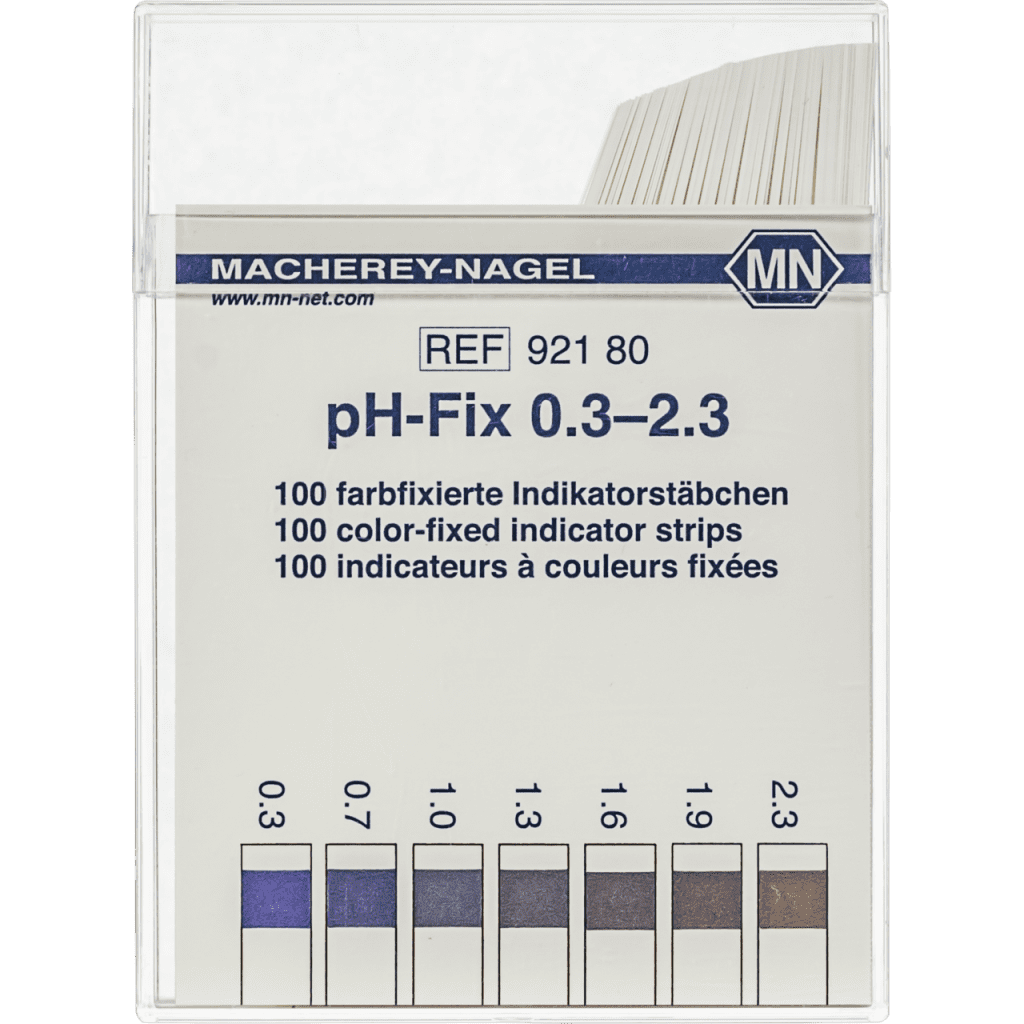 کاغذ پی اچ استریپی 100 تستیpH-Fix 0.3-2.3 - آپادانا صنعت ریتون